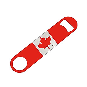 Canada Flag Speed Bottle Opener Heavy Duty Gift Canadian Maple Leaf
