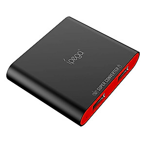 ipega PG-9116 Wireless 4.0 Mobile Game Controller Keyboard and Mouse Converter Adapter for Android Devices Smartphone/Tablet (Black)