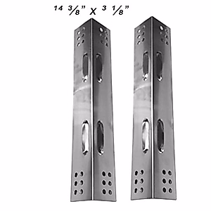 Replacement Heat Plate for Select Backyard Grill BY14-101-001-03, BY16-101-003-04, WM16-PAFGG023-2J Gas Models - 2 Pack