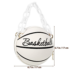 GALPADA Basketball Purse Cute Purses for Girls Crossbody Bag Basketball Handbag