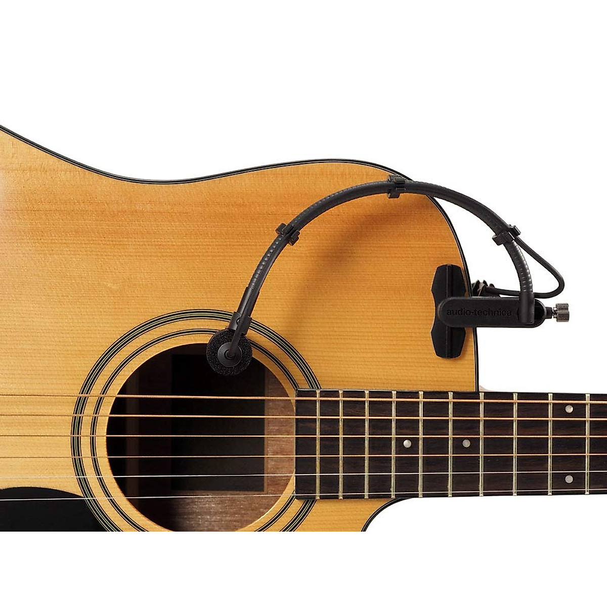 Audio-Technica ATM350GL Cardioid Condenser Instrument Microphone with Guitar Mounting System