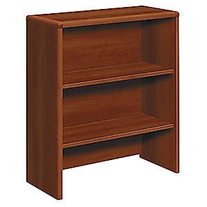 Miller Supply Inc Hon 107292Co 10700 Series Bookcase Hutch, 32 5/8W X 14 5/8D X 37 1/8H, Cognac
