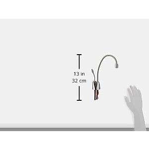InSinkErator F-GN1100SN Contemporary Instant Hot Water Dispenser Faucet, Satin Nickel