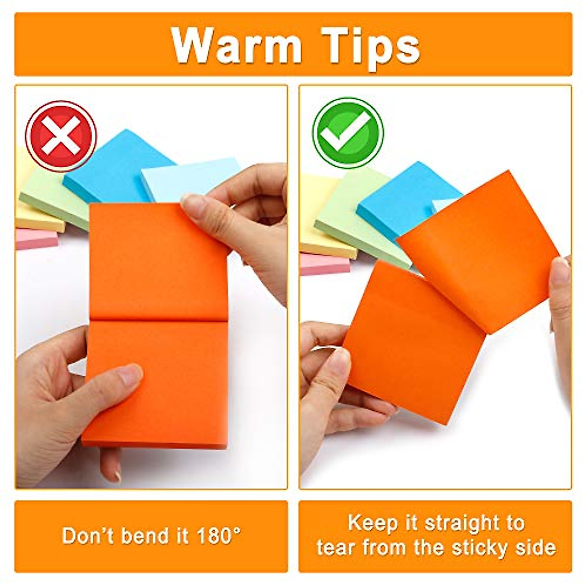 Sticky Notes, Shuttle Art 9 Bright Colors Stickies, 9 Pads 630 Sheets Total, 3x3 Inches Self-Stick Pads for Home, School, Office