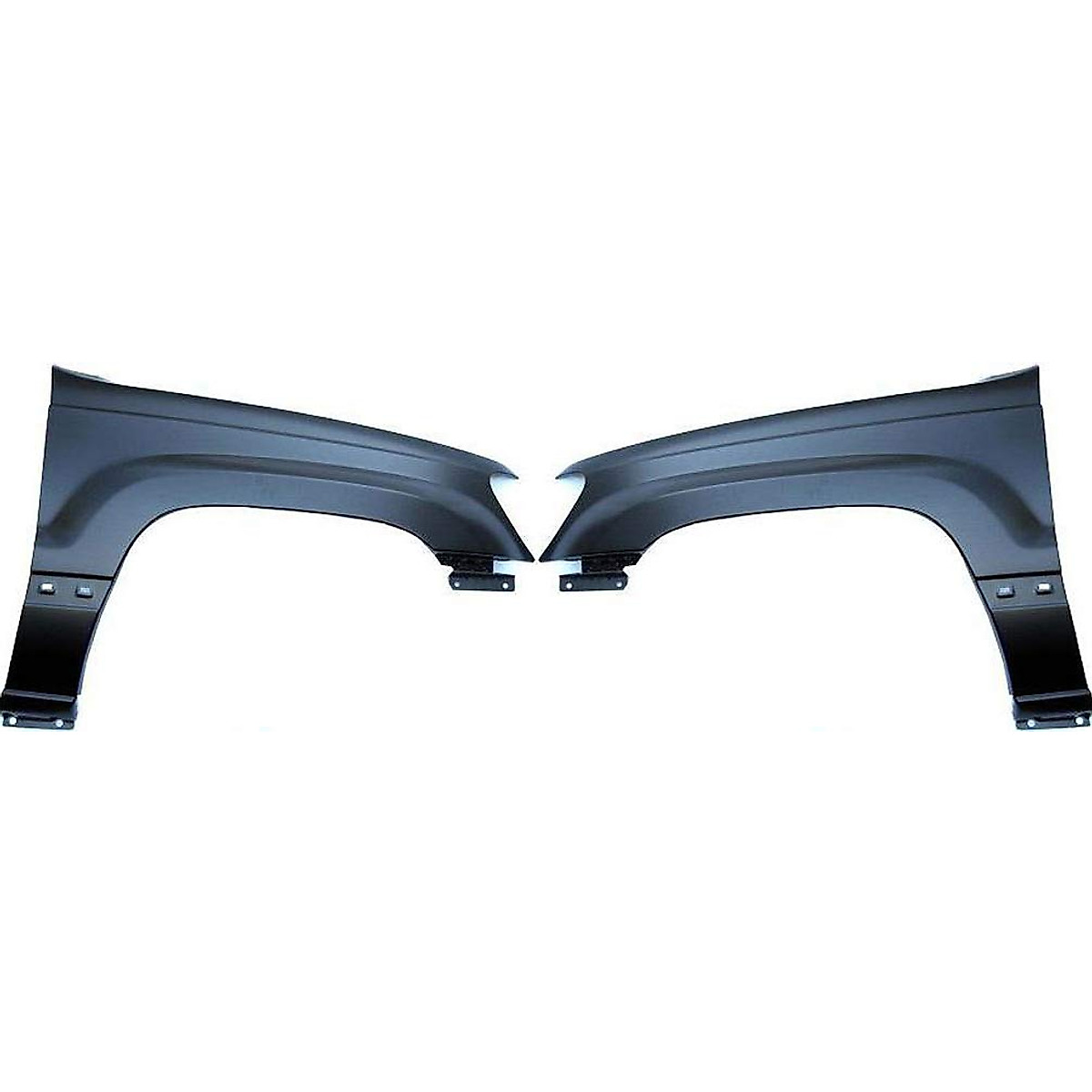 Evan Fischer Front Fender Set of 2 Compatible With 1999-2004 Jeep Grand Cherokee Primed Steel Driver and Passenger Side CAPA