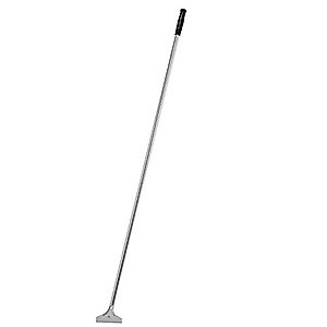Warner 4" Big Blade Floor Scraper, 48" Steel Handle, 693,white