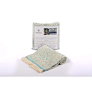 BRIDGE ISTANBUL Turkish Hand Towels - 100% Cotton Bathroom Hand Towels Decorative Set of 2 for Hand, Face, Gift, Hair Bath (20x32) Inches