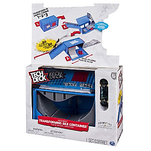 Tech Deck - Transforming SK8 Container with Ramp Set and Skateboard