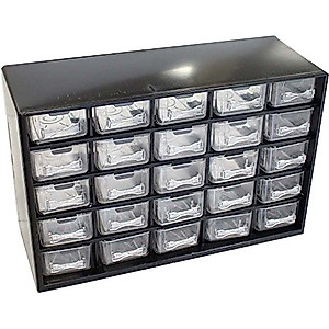 STOW AWAY 25 Drawer Small Parts Organizer Unit: TJ05-08725