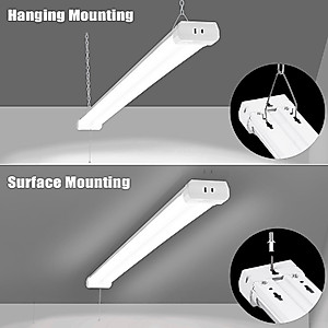 THKSGOD Linkable LED Shop Light 4ft