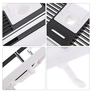 Zerodeko Shower Organizer Hanging Shower Caddy Shelf with Hooks Storage Rack Organizer No Drilling Wall Mounted Bathroom Basket Kitchen Condiments Rack for Shampoo Conditioner Bathroom Accessories