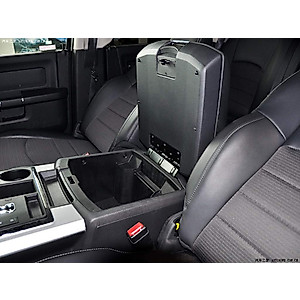 Kallia Kerman Interior Armrest Console Latch for 2013-2018 Dodge Ram 1500 2500 3500 4500 5500 Armrest Lid Latch-Perfectly Replace OEM Part 5RQ83TX7AC