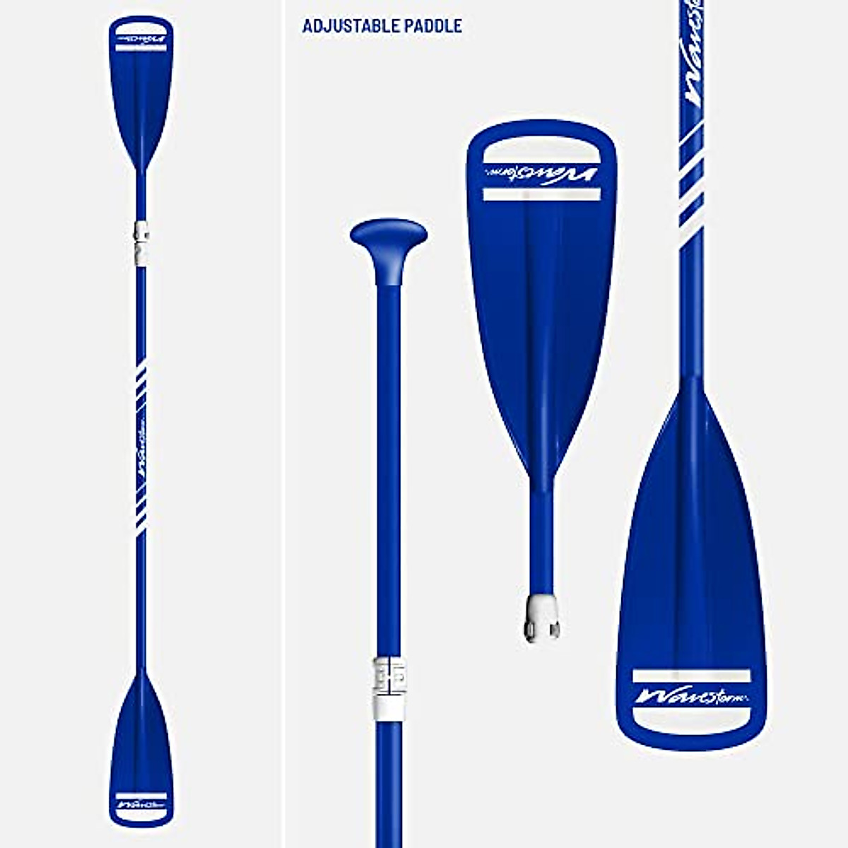 WAVESTORM 9ft6 SUP Kayak Hybrid Stand Up Paddleboard Foam Soft Top SUP for Adults and Kids of All Levels of Paddling Kayak,Blue