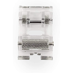 SINGER | Roller Presser Foot for Leather, Vinyl on Low-Shank Sewing Machines - Sewing Made Easy