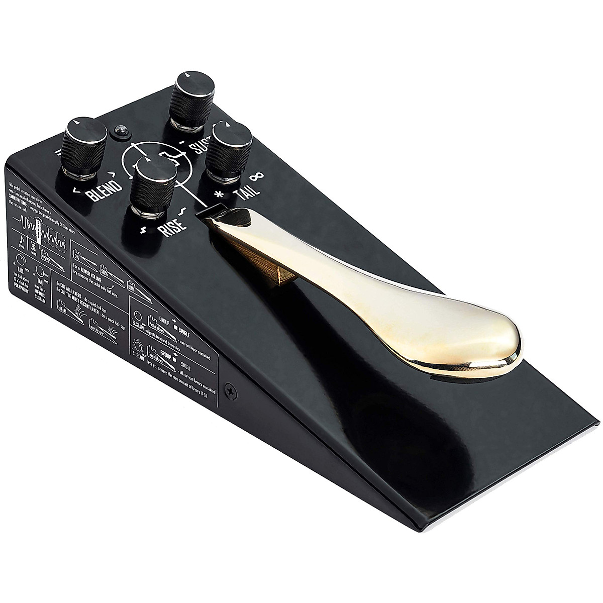 Gamechanger Audio Plus Pedal, Piano-Style Sustain Effect Pedal for Electric Guitar and Other Melodic Instruments