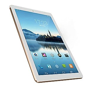 10in Kids Tablet for Android 10, 2GB RAM 32GB ROM 128G Expandable Octa Core CPU Toddler Gaming Tablet, Dual SIM 5G WiFi HD Phone Call Tablet for Student, BT GPS 2MP 4500mah