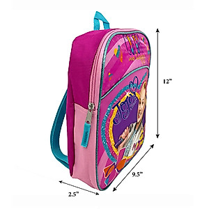 RALME Nickelodeon JoJo Siwa Mini Backpack for Girls & Toddlers - 12 Inch - Pink, Purple, Blue