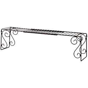 Trenton Gifts Kitchen Storage Sink Shelf Organizer, Expandable Wire Rack, Bronze