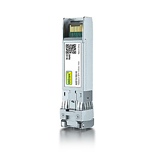 10Gtek 10GBase-LR SFP+ Transceiver, 10G 1310nm SMF SingleMode Fiber Optic Module, 10km, for Cisco SFP-10G-LR, Meraki MA-SFP-10GB-LR, Ubiquiti UniFi UF-SM-10G, Fortinet, Mikrotik and More, Pack of 10