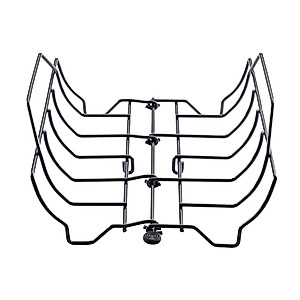 Circulon Ultra Lasting Nonstick Roaster/Roasting Pan with Easy Serve Rack, 17 Inch x 13 Inch, Black