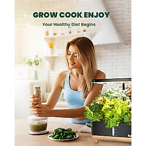 RAINPOINT Indoor Hydroponics Growing System,13 Pods Hydroponic Garden Planter, Vegetable Growing System Kit, Kitchen Christmas Gifts for Women, Hydro Garden Herb Grower