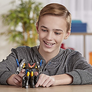 Transformers Bumblebee Cyberverse Adventures Action Attackers Warrior Class Stealth Force Hot Rod Action Figure, Fusion Flame Move, 5.4-inch