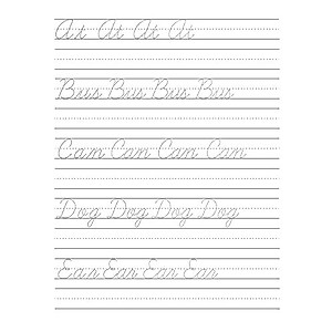 Cursive Handwriting Workbook for Teens: A cursive writing practice workbook for young adults and teens