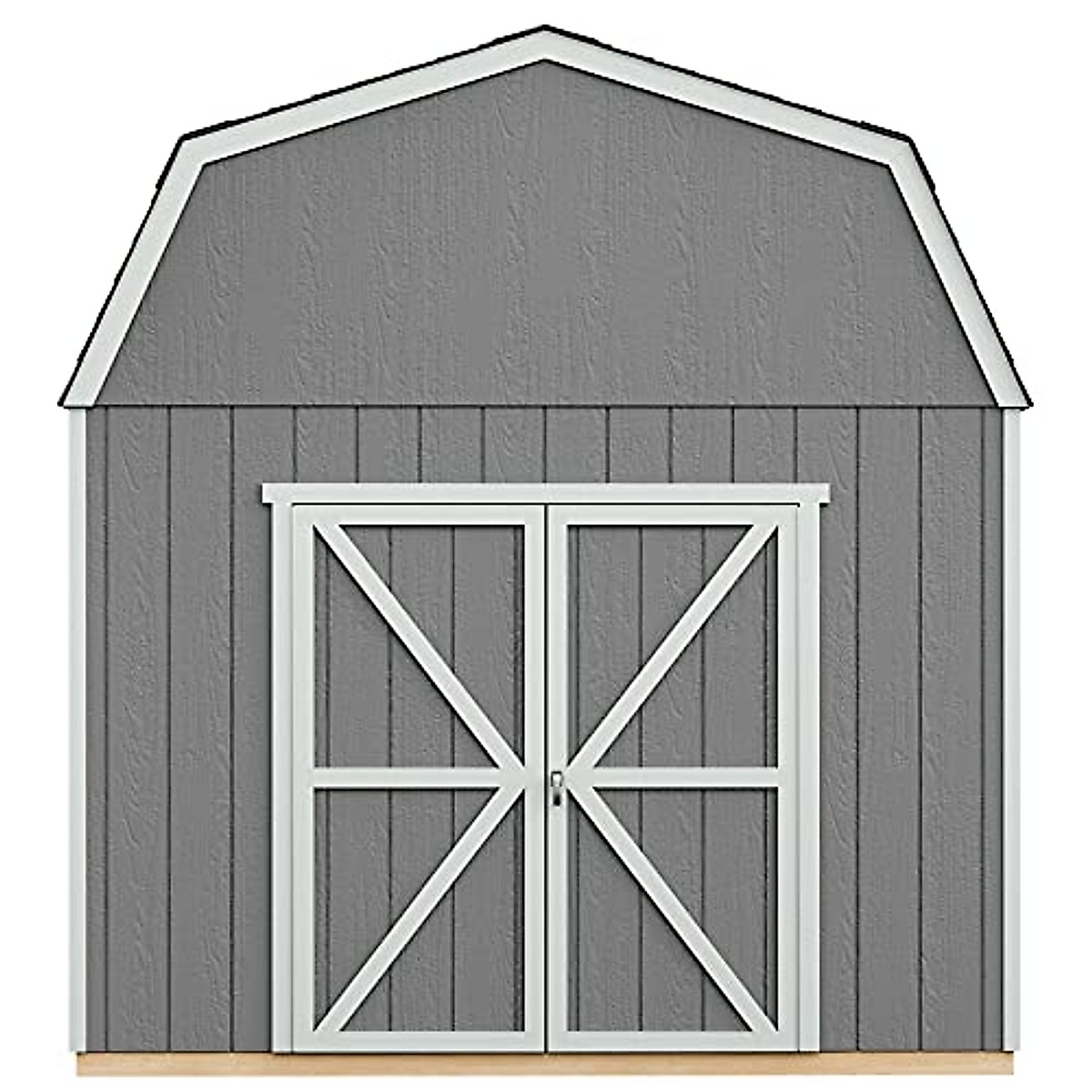 Handy Home Products Braymore 10x10 Do-It-Yourself Wooden Storage Shed