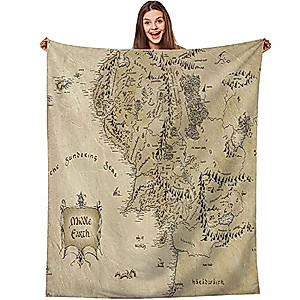 Blanket Ultra Soft Fleece Home Decorative Throw Blanket Couch Bed Sofa Living Room Blankets for Men Women Kids Adults 50"x40"