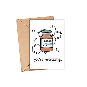 OwingsDesignsPerfect You're Midazzling Card - Midazolam Card - Thank You Card Gift For Doctor-Nurse - Cute Medical Card - Anesthesia Card - Greeting Card
