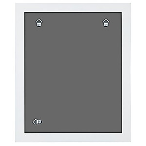 Gallery Solutions 16x20 White Flat Large Wall Frame
