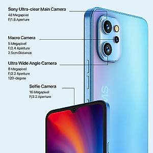UMIDIGI A13 Pro（4+128GB） Unlocked Cell Phone,Android 11 NFC Smartphone,6.7" HD Full Screen Android Phone,5150mAh Massive Battery Mobile Phone