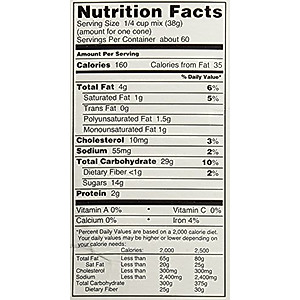 Krusteaz WAFFLE CONE Mix 5lb (2 Bags) Restaurant Quality