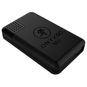 Mackie OnyxGO, Wireless Clip-on Mic with Companion App
