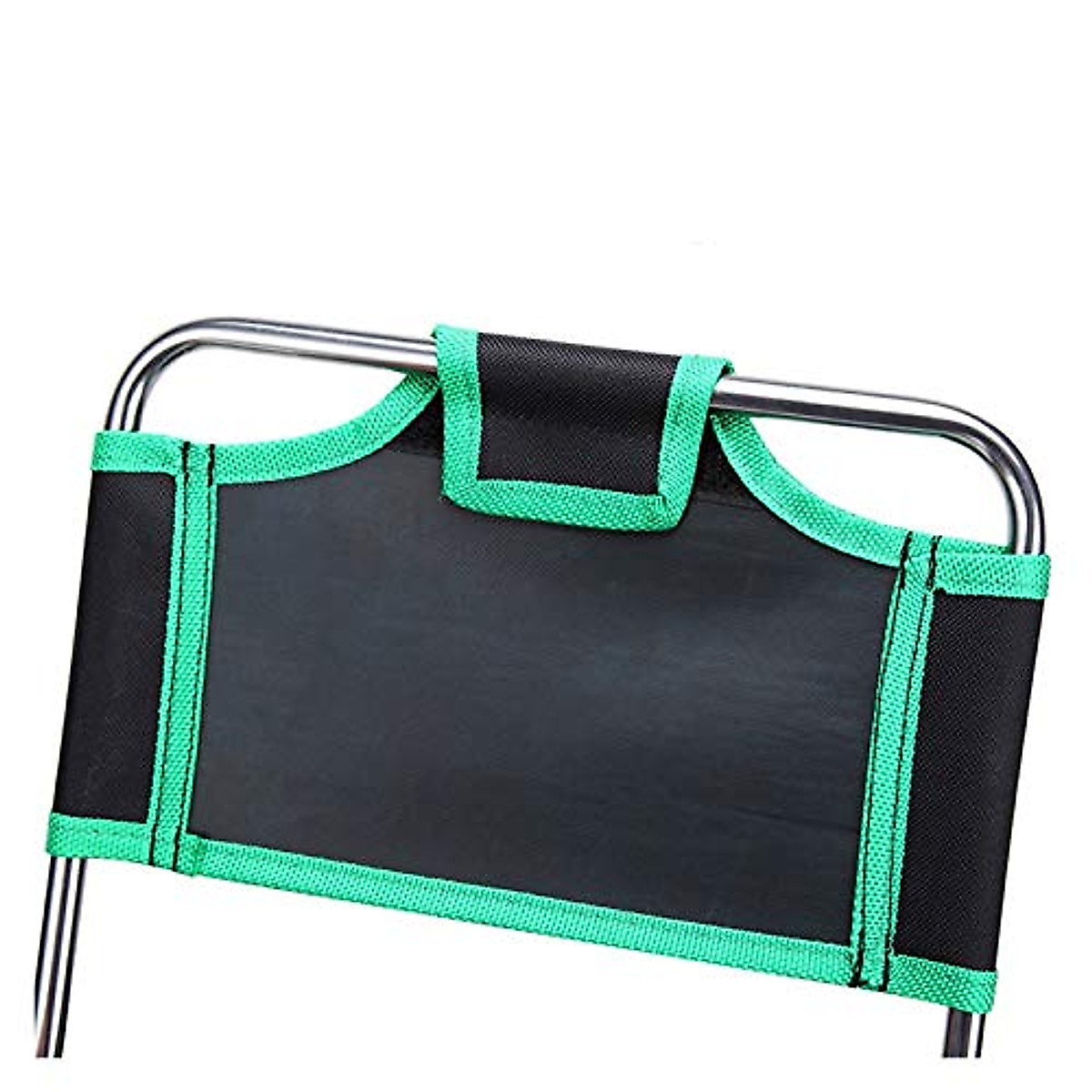 TRENTSNOOK Exquisite Camping Stool Outdoor Multifunctional Folding Stool Backrest Fishing Chair Aluminum Patio Furniture Travel Picnic Camping (Color : Light Blue)