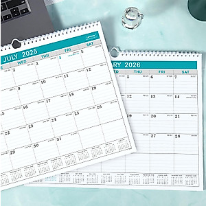 Calendar 2023 - 12 Monthly Wall Calendar 2023 from January 2023 to December 2023, 2023 Calendar with Julian Date, 14.75 x 11.5 Inches, Thick Paper for Organizing