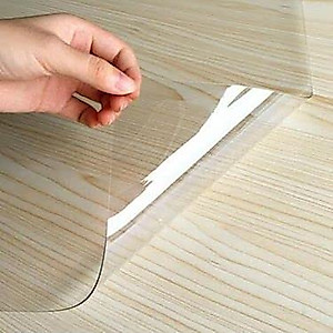 Mybecca Clear Marine Vinyl 54" -20 Gauge 20 Yards Sold by Roll