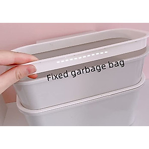 2 Pack Pink Hanging Cup Holders,10x5x4.5"Trolley Basket Storage,Rolling Cart Accessories Hanging Buckets Hanging Bins,Plant Containers,Storage Bucket,Make Up Pencil Holder,Kitchen Storage Container