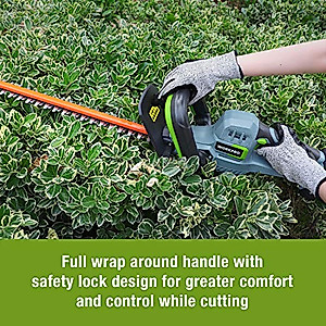 WORKPRO 20V Cordless Hedge Trimmer and Cordless String Trimmer, 2-Piece 2.0Ah Batteries and Fast Chargers