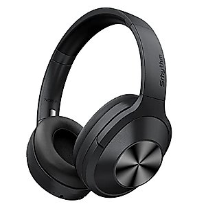 Srhythm NC85 Dynamic Hybrid Noise Canceling Headphones Bluetooth Wireless Over The Ear with HD Sound,Quick Charge,Ultra-Long Playtime,Multi-Modes Switchover