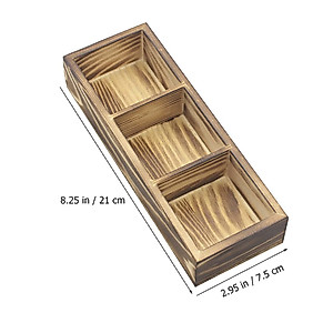 3 Storage Wooden Box Tea Drawer Organizer Sugar Packet Organizer Tea Bag Holder Tea Bag Storage Tea Storage Containers Tea Bag Dispenser Coffee Bar Organizer Tea Storage Organizer