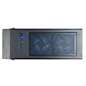 Empowered PC Continuum Mini Gaming Desktop - Intel Arc A750 (> RTX 3060), Intel 20-Core i7-14700KF (~ i9-13900K), 32GB DDR5 RAM, 1TB NVMe, WiFi 6, Windows 11 - Tiny Liquid Cooled RGB Gamer Computer