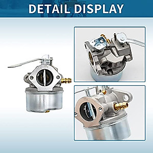 Anxingo 632557 632560 Carburetor Replacement for Tecumseh 632552 632557A 632557 632560A Replacement for Toro 38190 38191 38195 38196 38400 38405 Snow Blower Engine