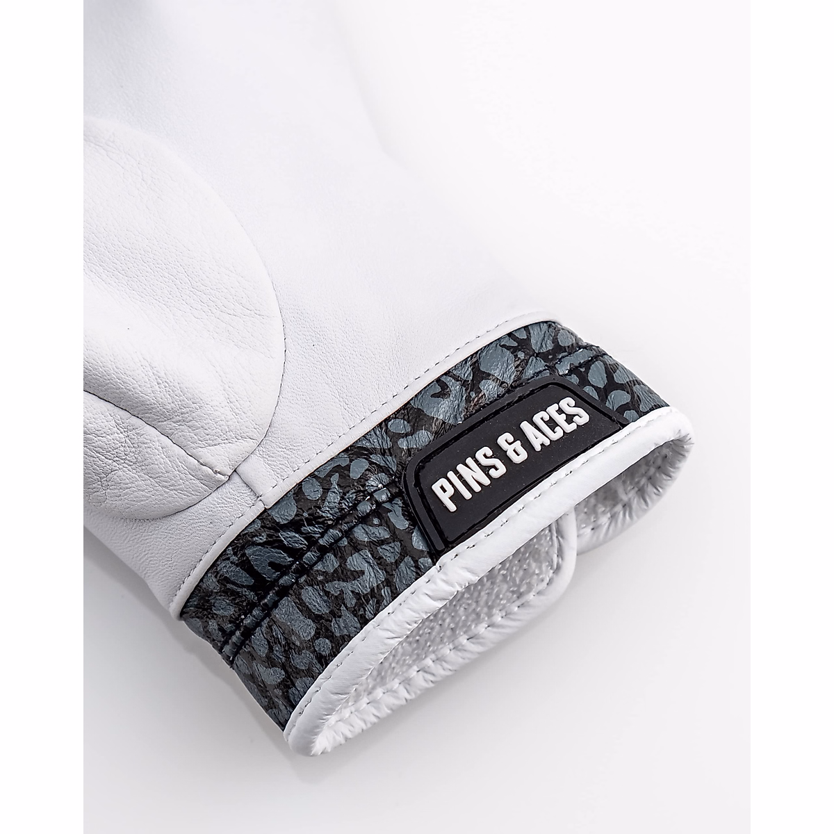 Pins & Aces - Elephant Print Golf Glove Design - Premium AAA Cabretta Leather, Long-Lasting Durable Tour Glove for Men or Women - Premium Leather Golf Glove Left & Right Hand - (Medium, Left)