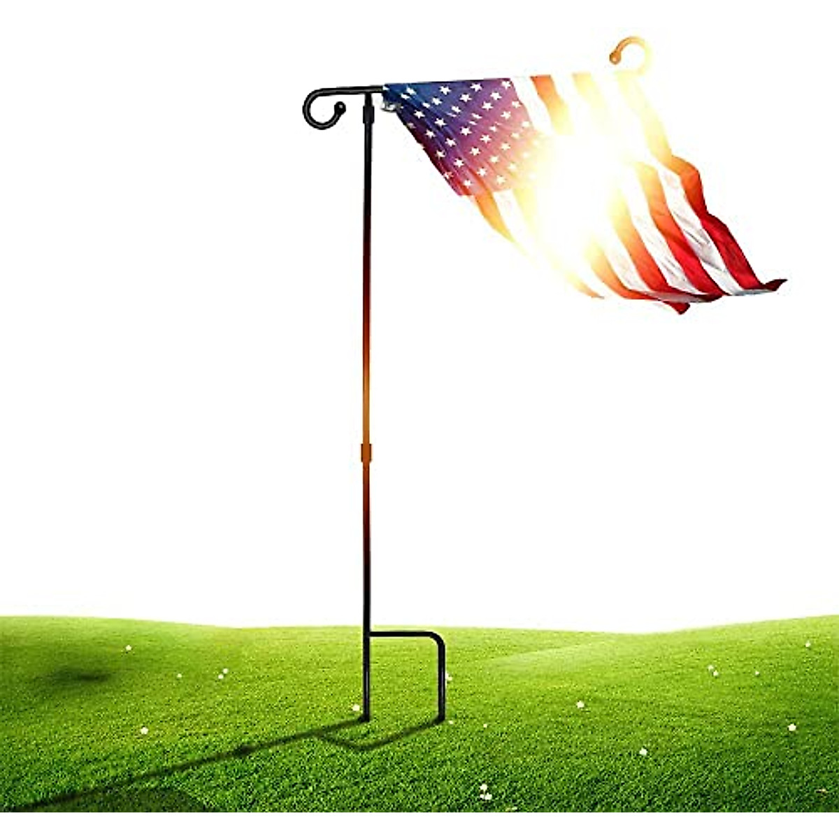 Garden Flag Stand, Premium Garden Flag Pole Holder