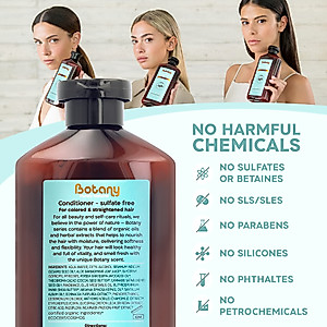 Conditioner for colored & straightened hair