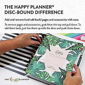 The Happy Planner Classic Pen Case - Journaling & Planner Accessories - Whatever! Theme - Zippered Pouch - School Supplies