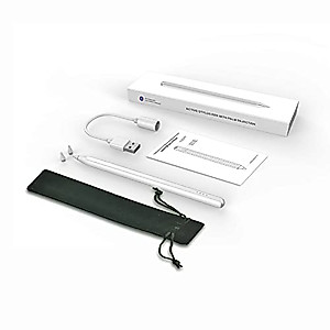 iPad Air Pencil with Palm Rejection, PERMARK Stylus Pen Compatible with (2018-2024) Apple iPad Pro (11/12.9/13 Inch),iPad Air 3rd/4th/5th/6th Gen,iPad 6/7/8/9/10th Gen,iPad Mini 5/6th Gen (White)