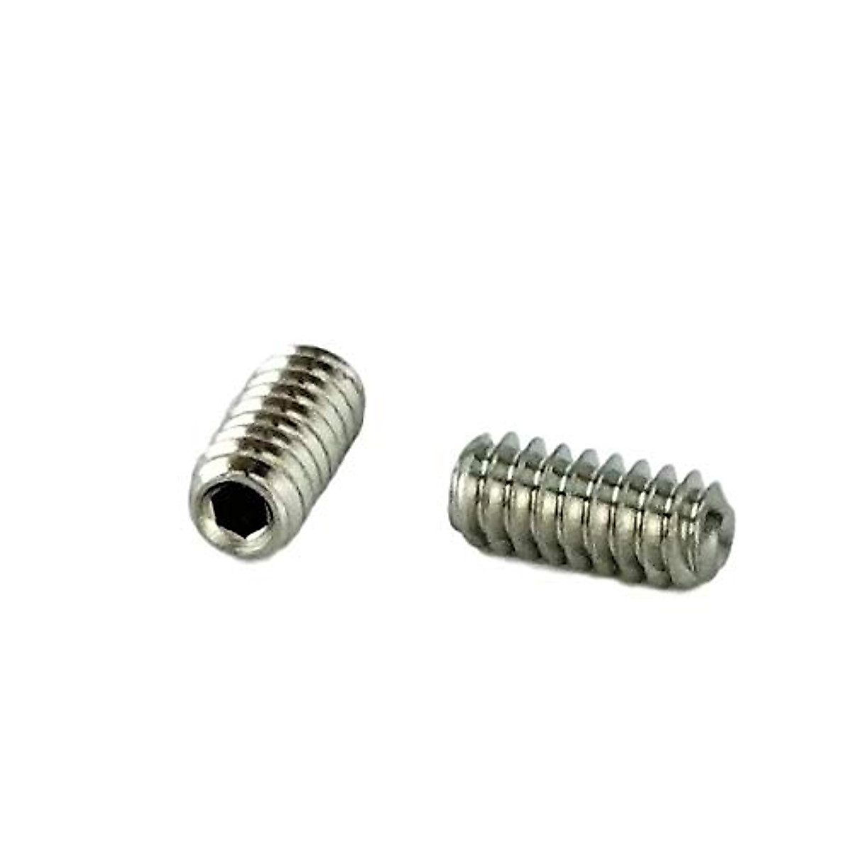 Stainless 4-40 x 1/4" (1/4" to 1" Available) Socket Set Screws Cup Point, Stainless Steel 50 Qty W/Hex Key Wrench (4-40 x 1/4")
