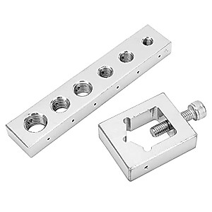 ZZZZS Safety Wire Nut Jig Holder Kit, Repair Tools Professional Carbon Steel Safety Lock Bolt Drill Jig Holder Kit for Adjustment